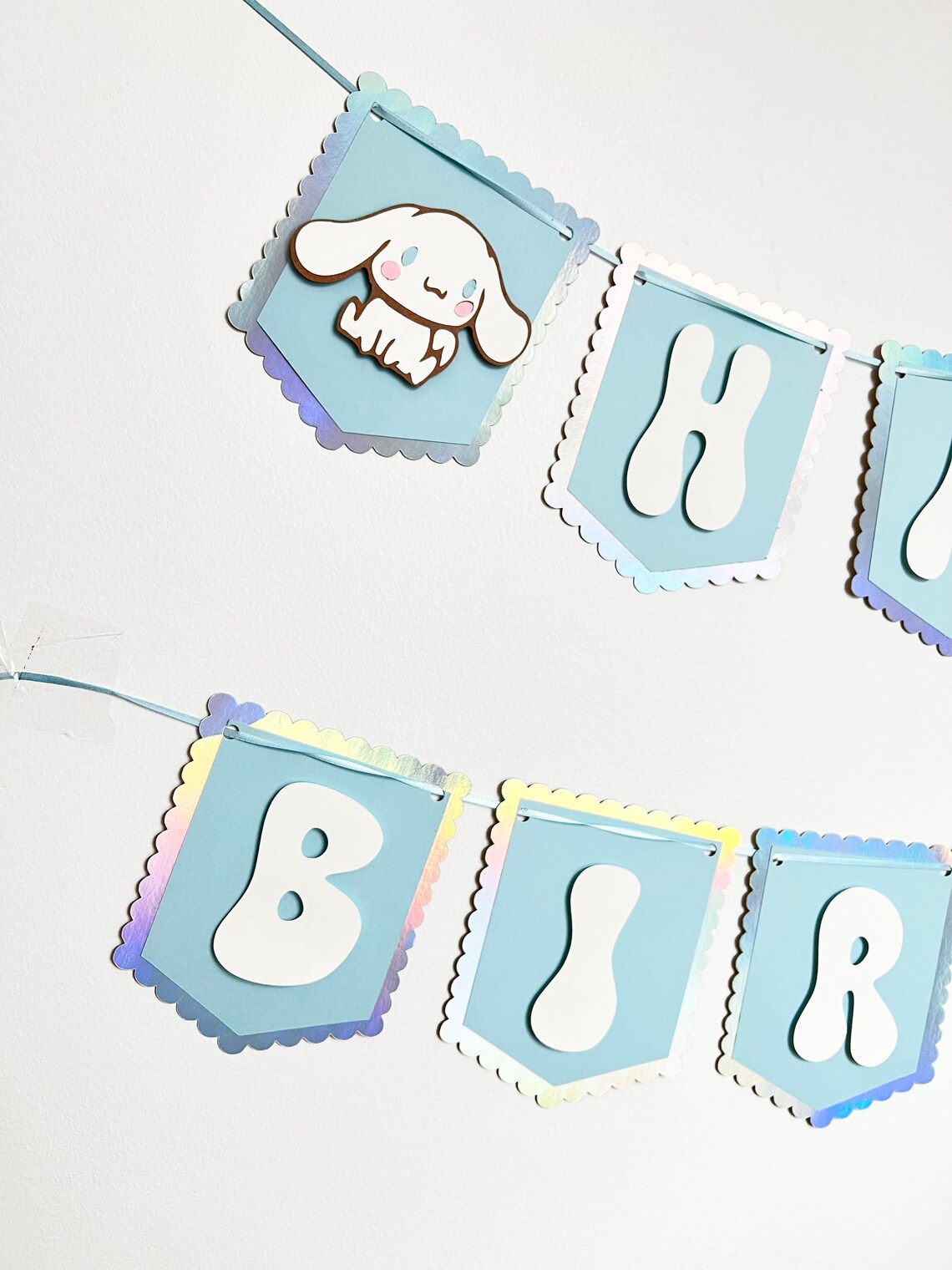 Sanrio Birthday Banner, Happy Birthday Banner,cinnamoroll Inspire ...