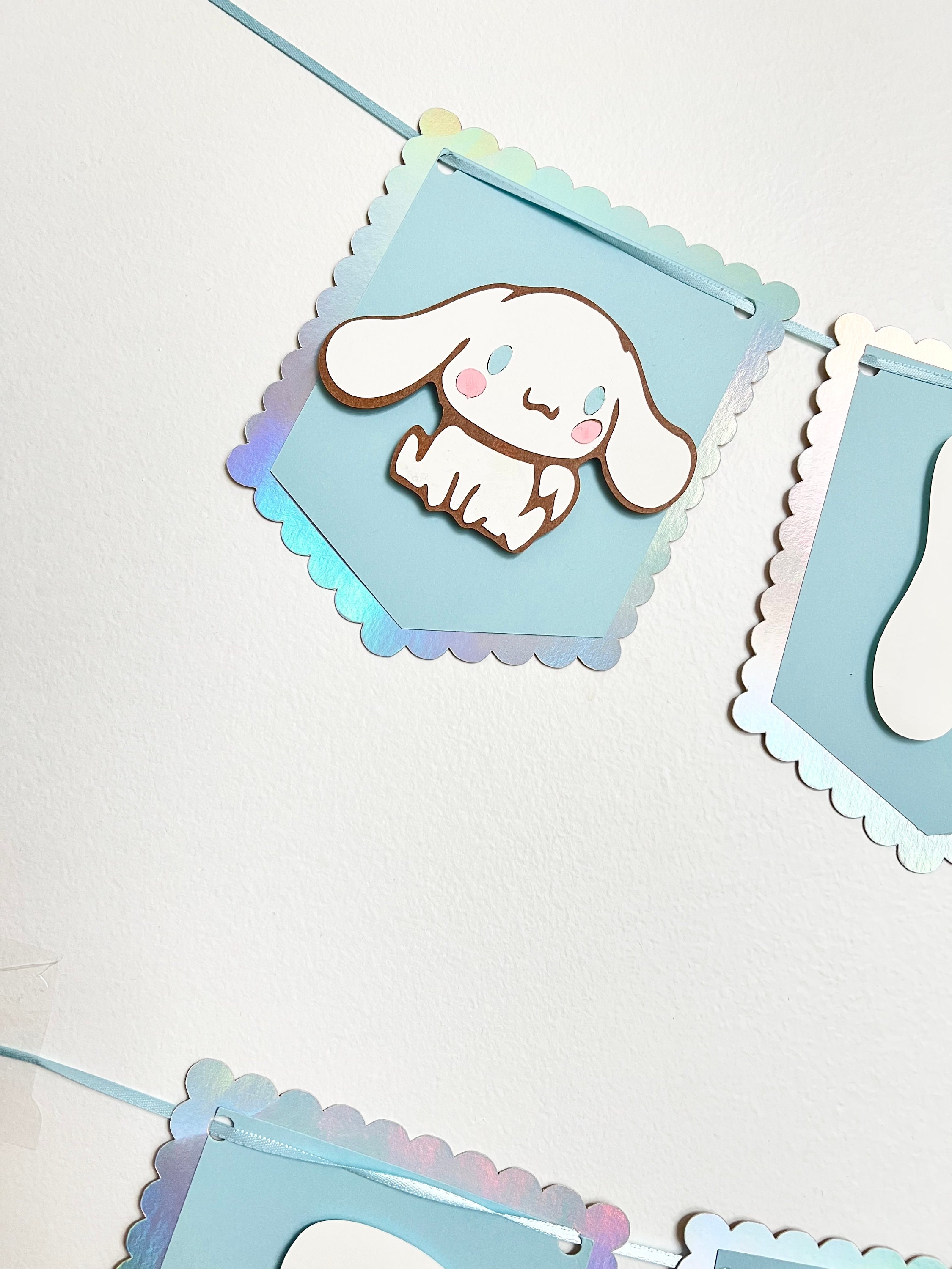Sanrio Birthday Banner, Happy Birthday Banner,cinnamoroll Inspire ...