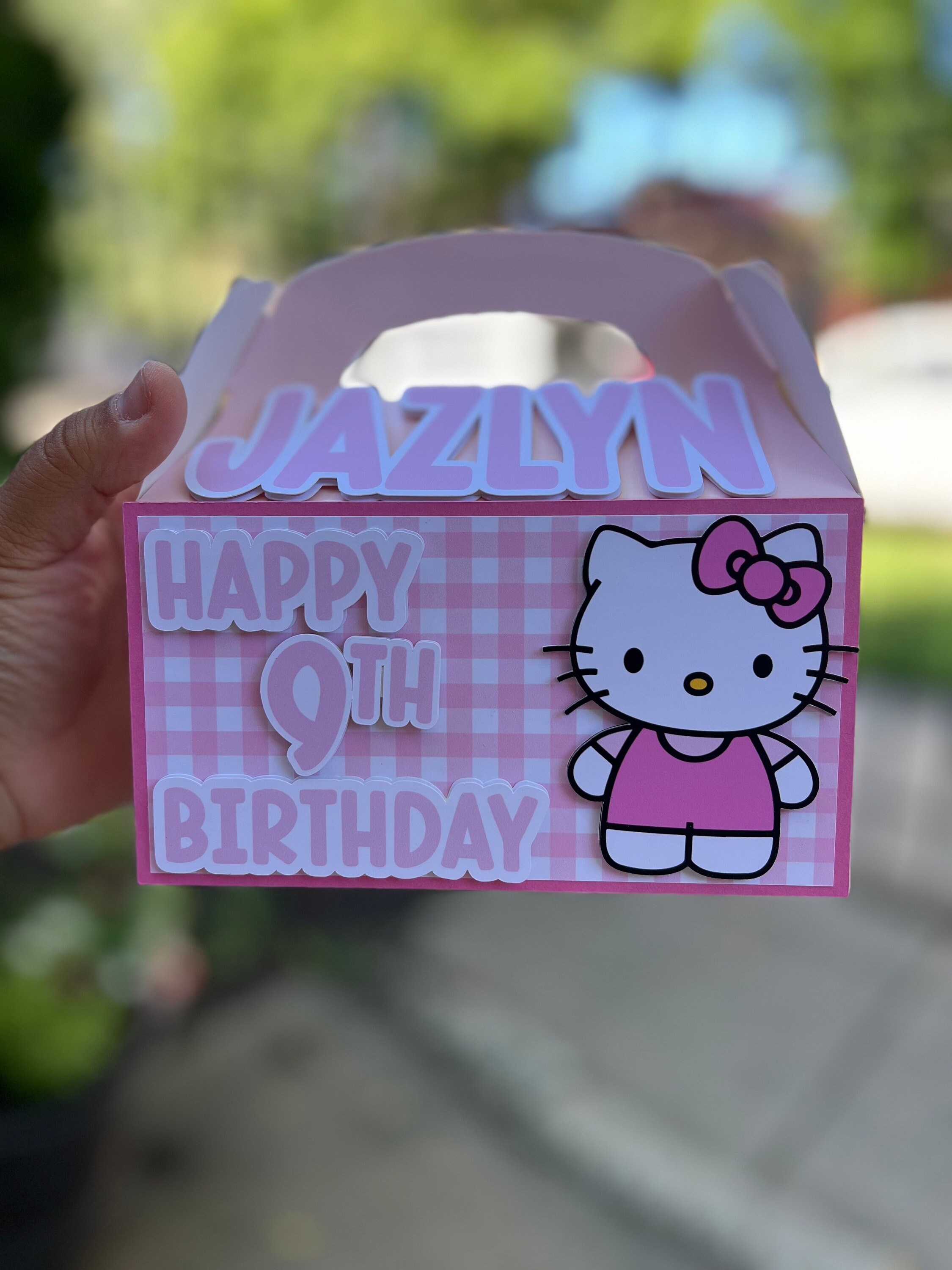 Kitty Favor Boxes, Sanrio Gable Box, Party Favor Boxes, HK Treat Box ...