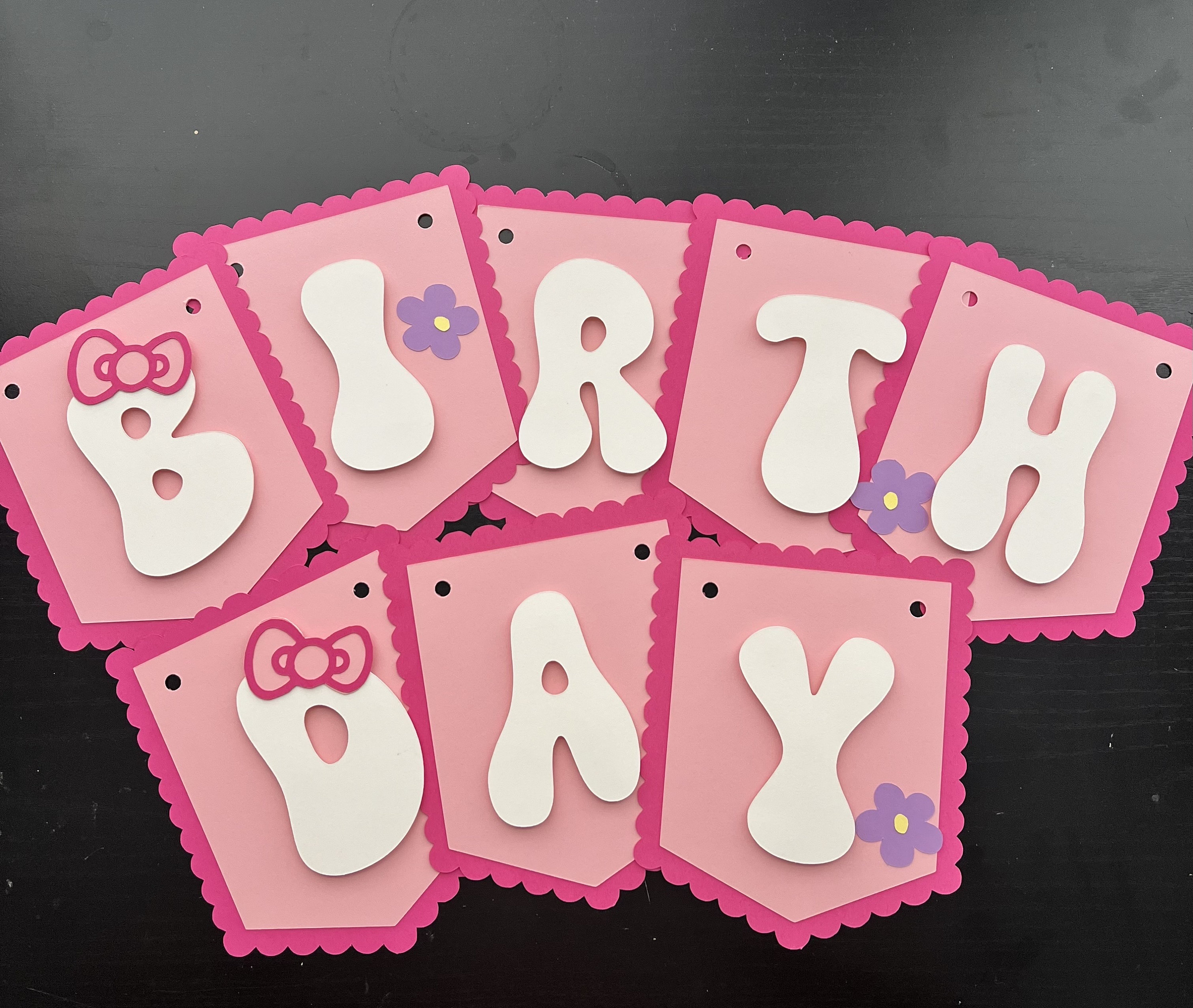 Sanrio Birthday Banner, Happy Birthday Banner,hello Kitty Inspired ...