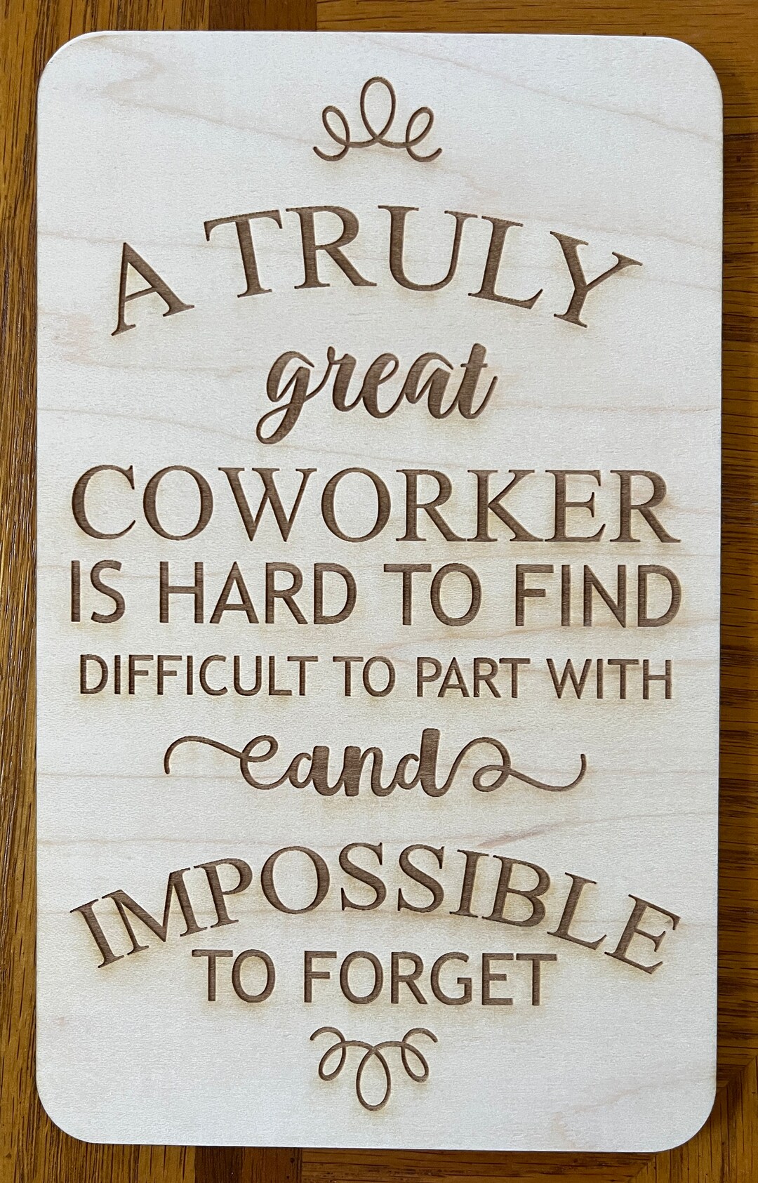 Sign for Coworker Custom Gift for Coworker Personalized Gift for ...