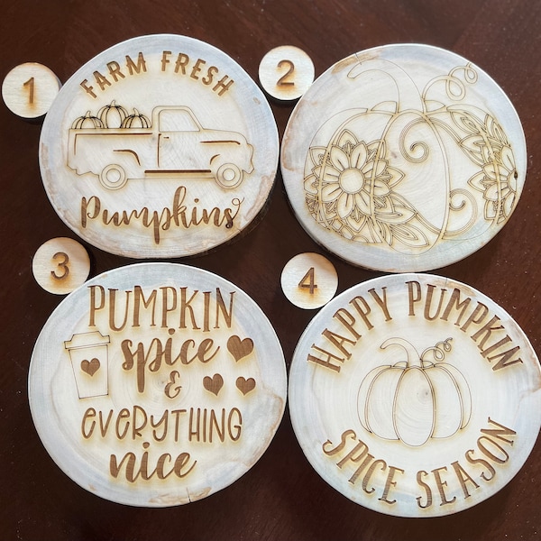Fall Coasters - Etsy