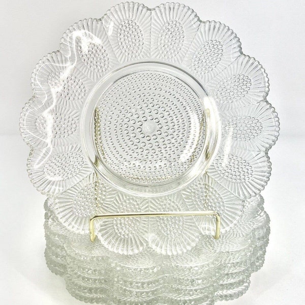 Clear Dessert Glass Plates - Etsy