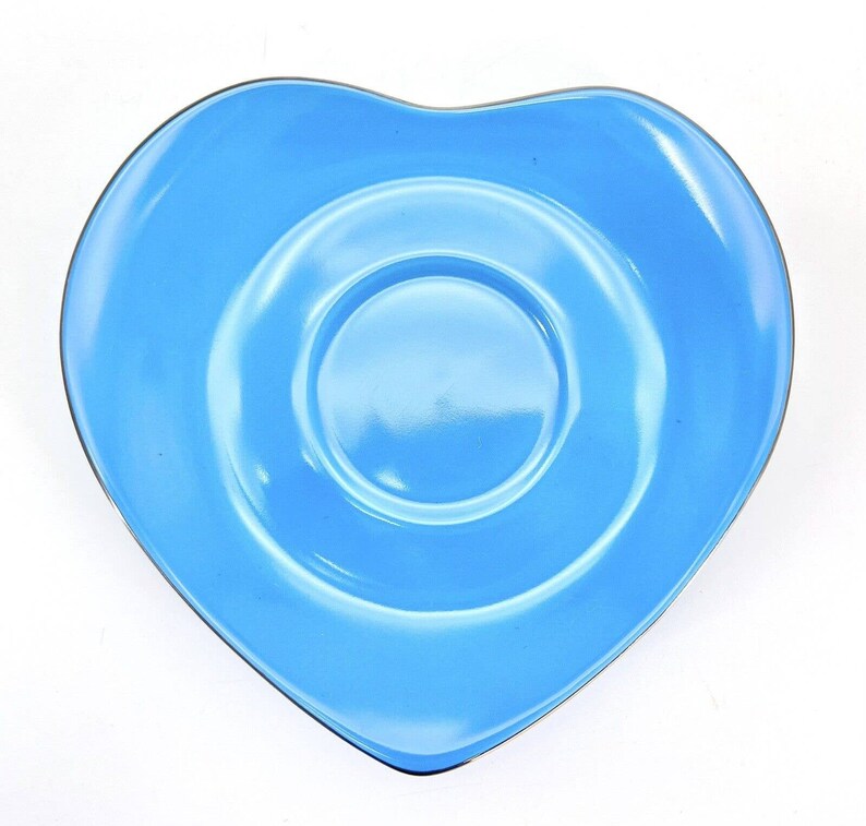 Heart Shaped Tea Cup and Saucer Classic Coffee & Tea Inside - Etsy