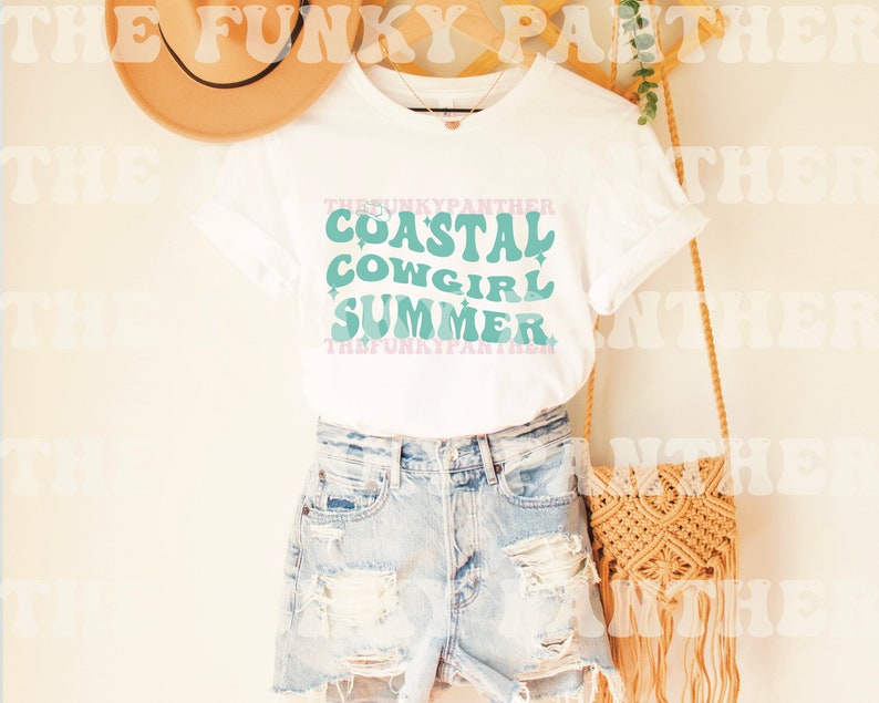 Coastal Cowgirl Summer Png Surfer Girl Png Beach Vibes - Etsy