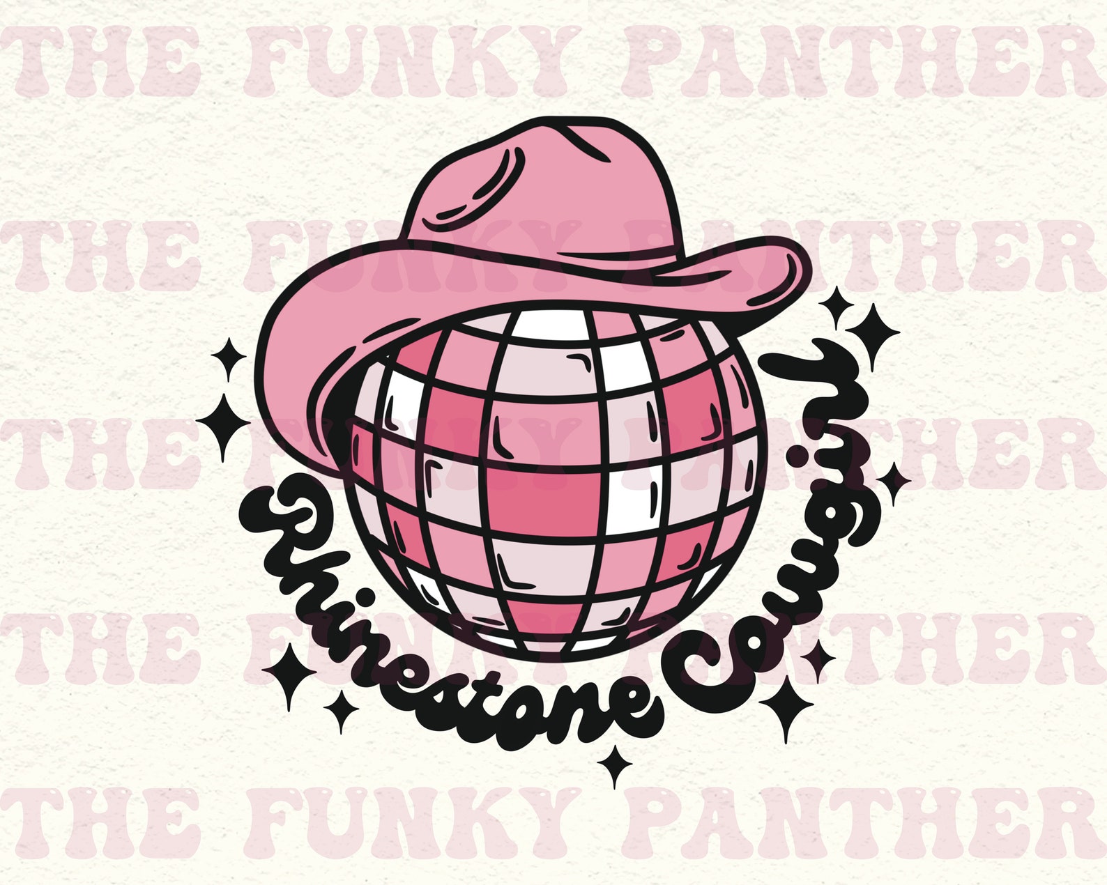 Rhinestone Cowgirl Png, Western Png, Pink Disco, Disco Cowgirl Png ...
