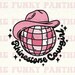 Rhinestone Cowgirl Png, Western Png, Pink Disco, Disco Cowgirl Png ...