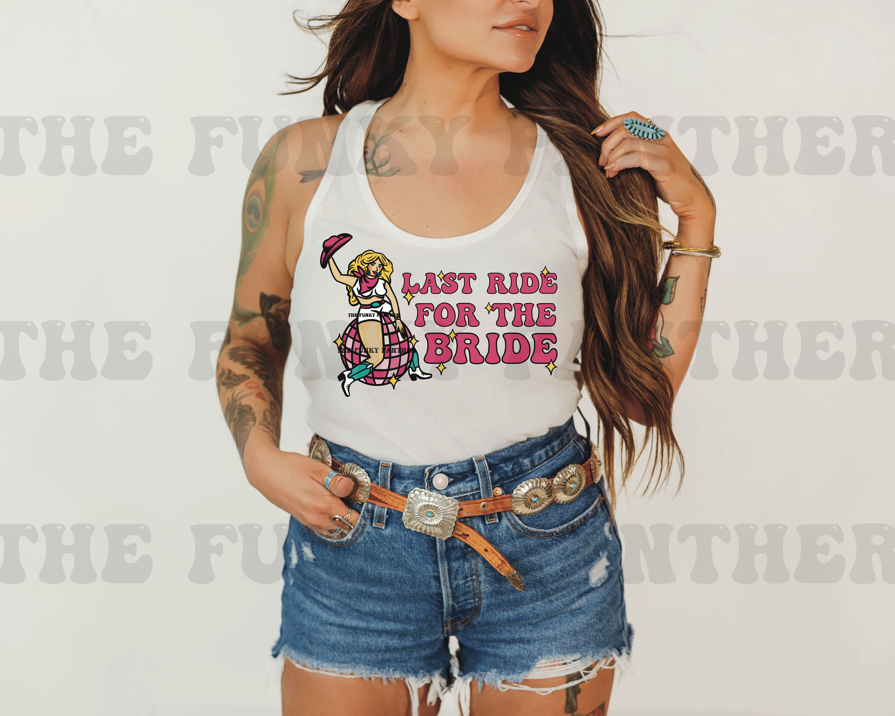 Last Ride for the Bride PNG, Disco Cowgirl Bachelorette Png, Western ...