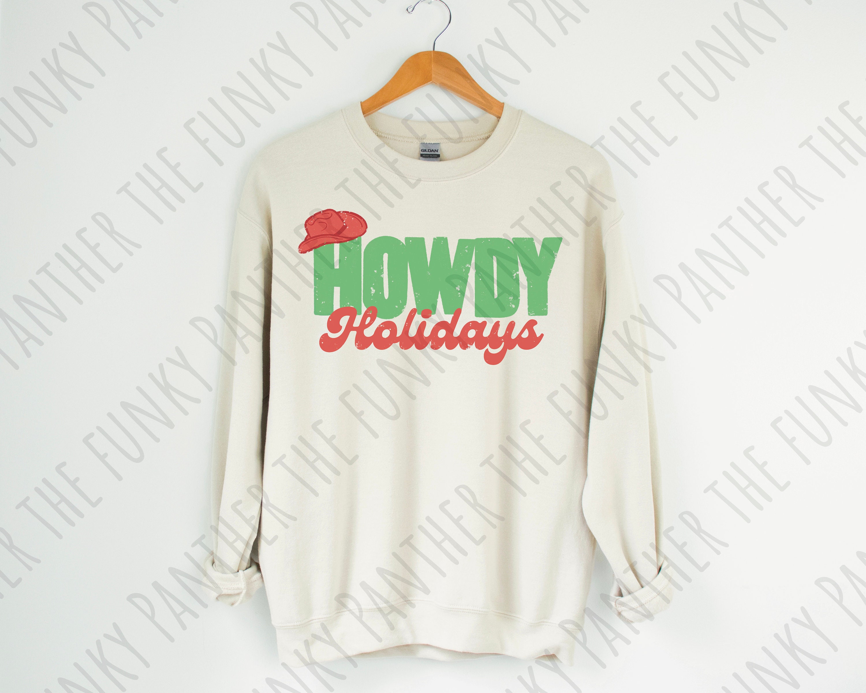 Howdy Holidays PNG, Howdy Santa, Western Christmas Png, Christmas ...