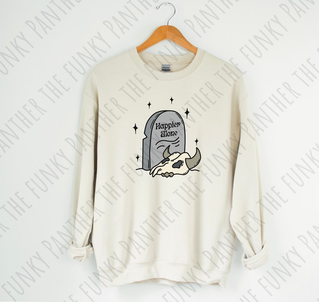 Happier Alone PNG, Headstone Png, Western Png, Western Skull, Cow Skull ...