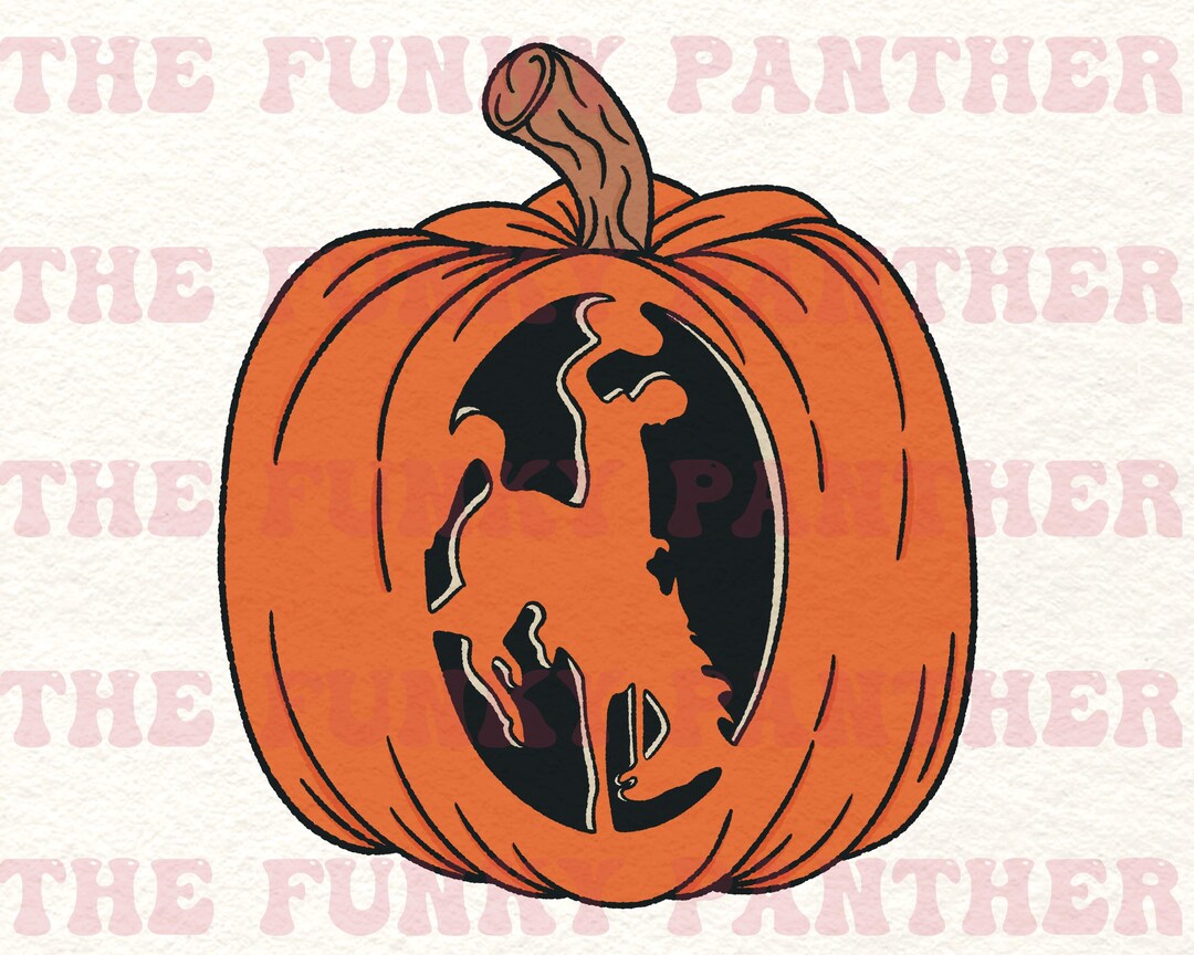 Western Pumpkin Png, Western Halloween Png, Howdy Pumpkin, Rodeo ...