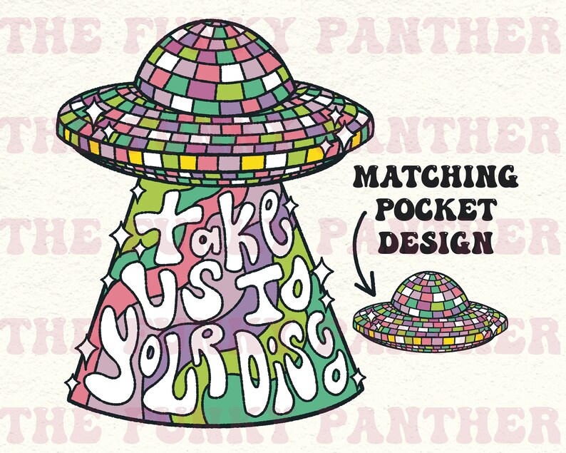 Disco Ball UFO Png, Space Disco Png, Alien Png, Retro Ufo, Retro Disco ...