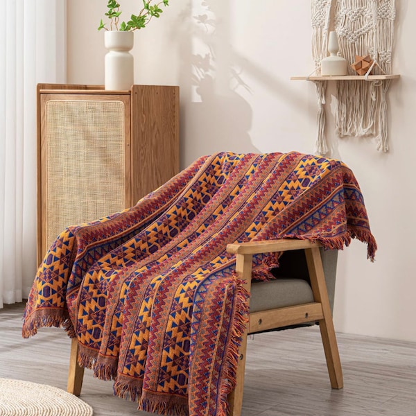 Bohemian Throw - Etsy