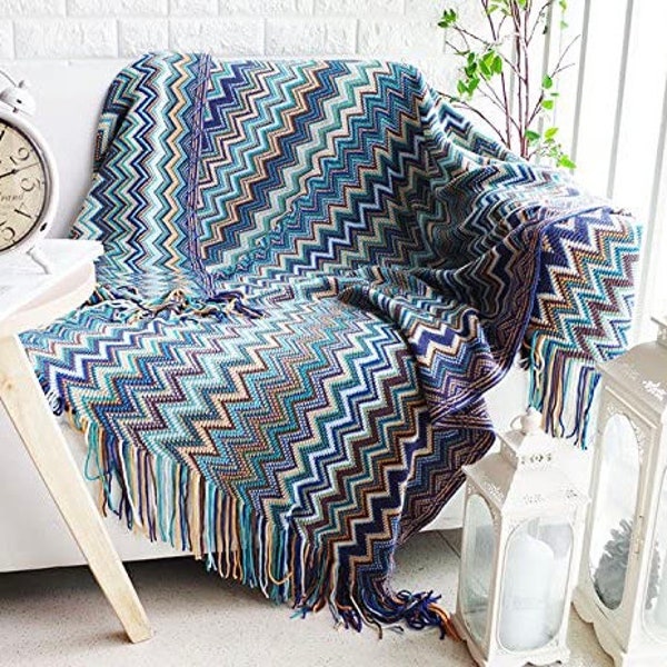 Bohemian Throw - Etsy