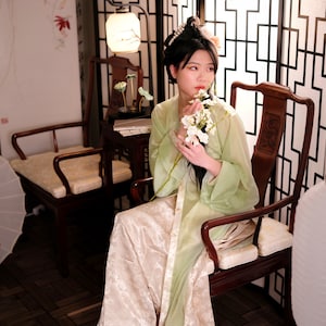 羞花 / XIUHUA / CAMELLIA - Hanfu, Ming Dynasty, 3-piece Set, Original ...