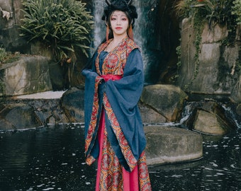 蜂語 / FENGYU / NECTAR Hanfu, Tang Dynasty, 2-piece Set, Original Hanfu ...