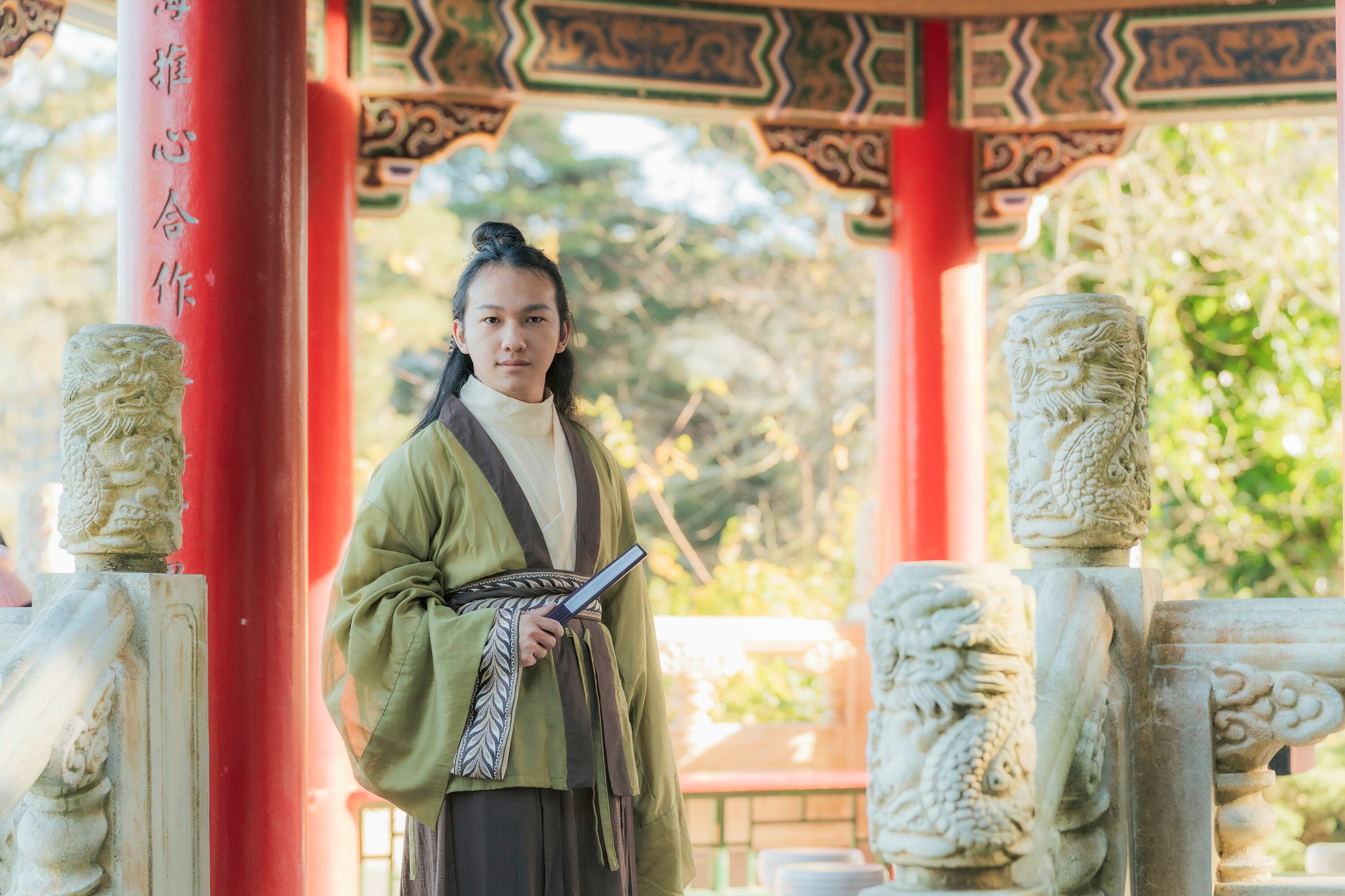 風流 / FENGLIU / ZEPHYR - Hanfu, Northern/southern Dynasty, 4-piece Set ...