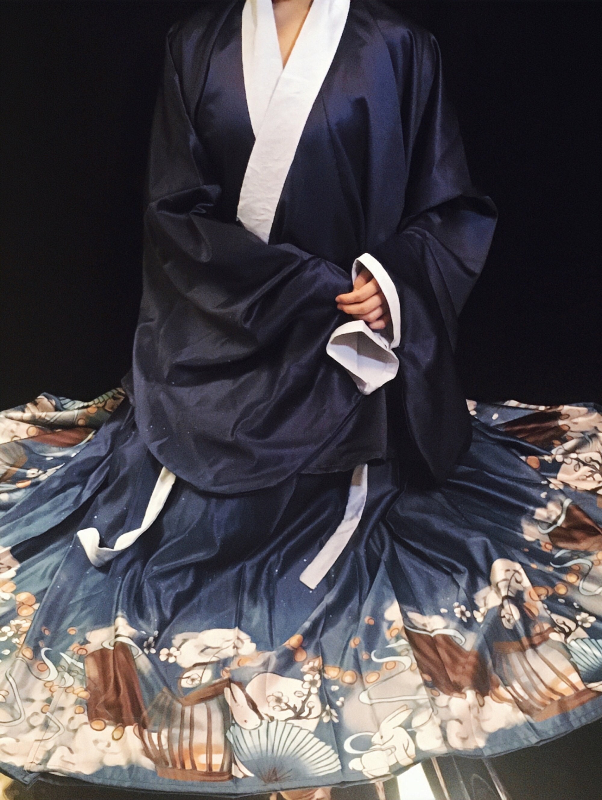 月下逢/YUEXIAFENG/RENDEZVOUS Hanfu, Ming Dynasty, 3-piece Set, Original ...