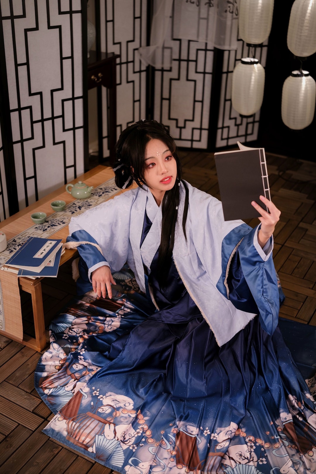 月下逢/YUEXIAFENG/RENDEZVOUS - Hanfu, Ming Dynasty, 3-piece Set, Original ...