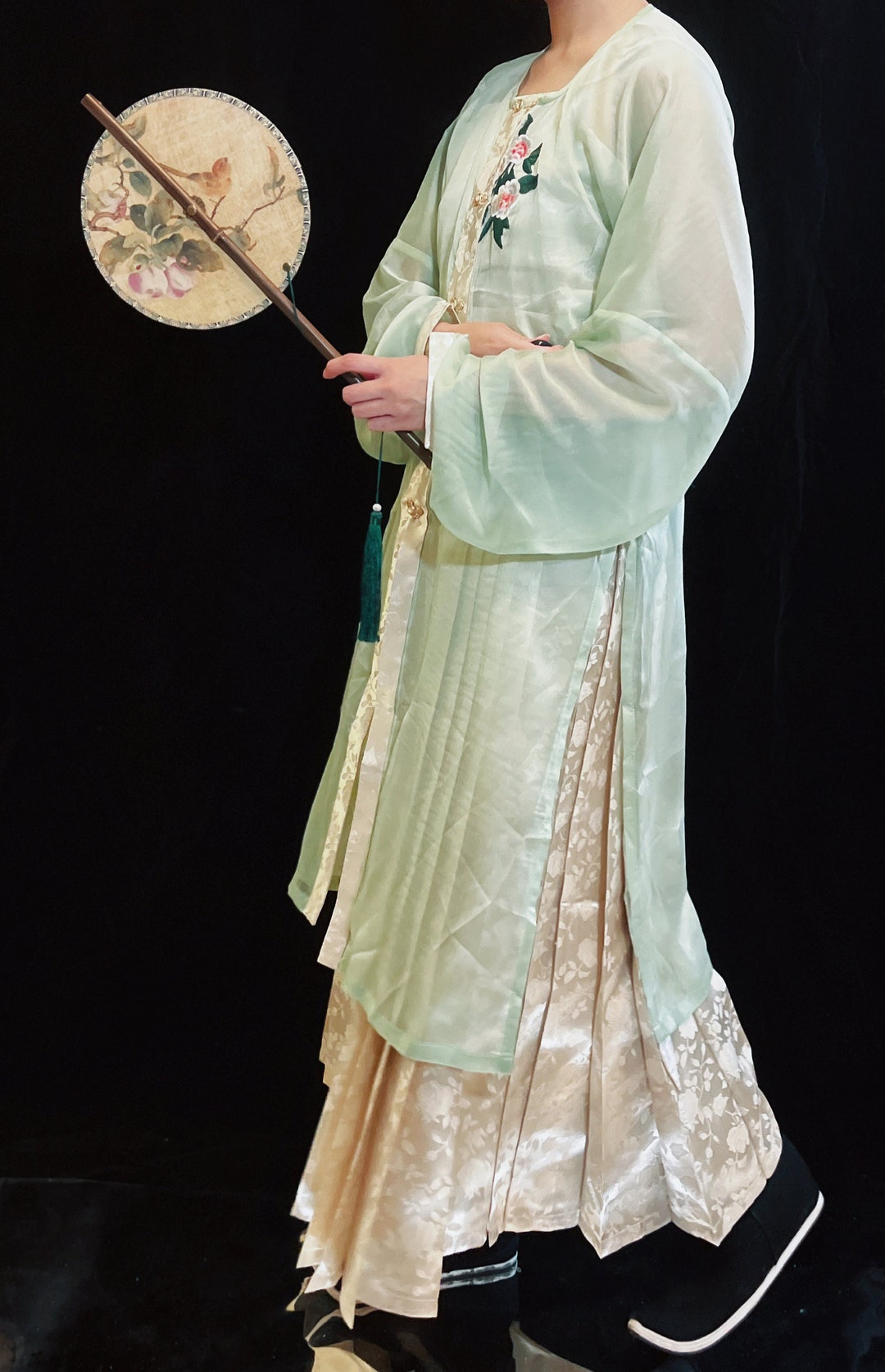 羞花 / XIUHUA / CAMELLIA Hanfu Ming Dynasty 3-piece Set - Etsy
