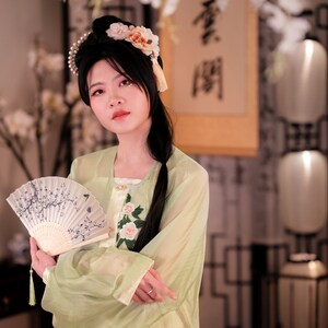 羞花 / XIUHUA / CAMELLIA - Hanfu, Ming Dynasty, 3-piece Set, Original ...