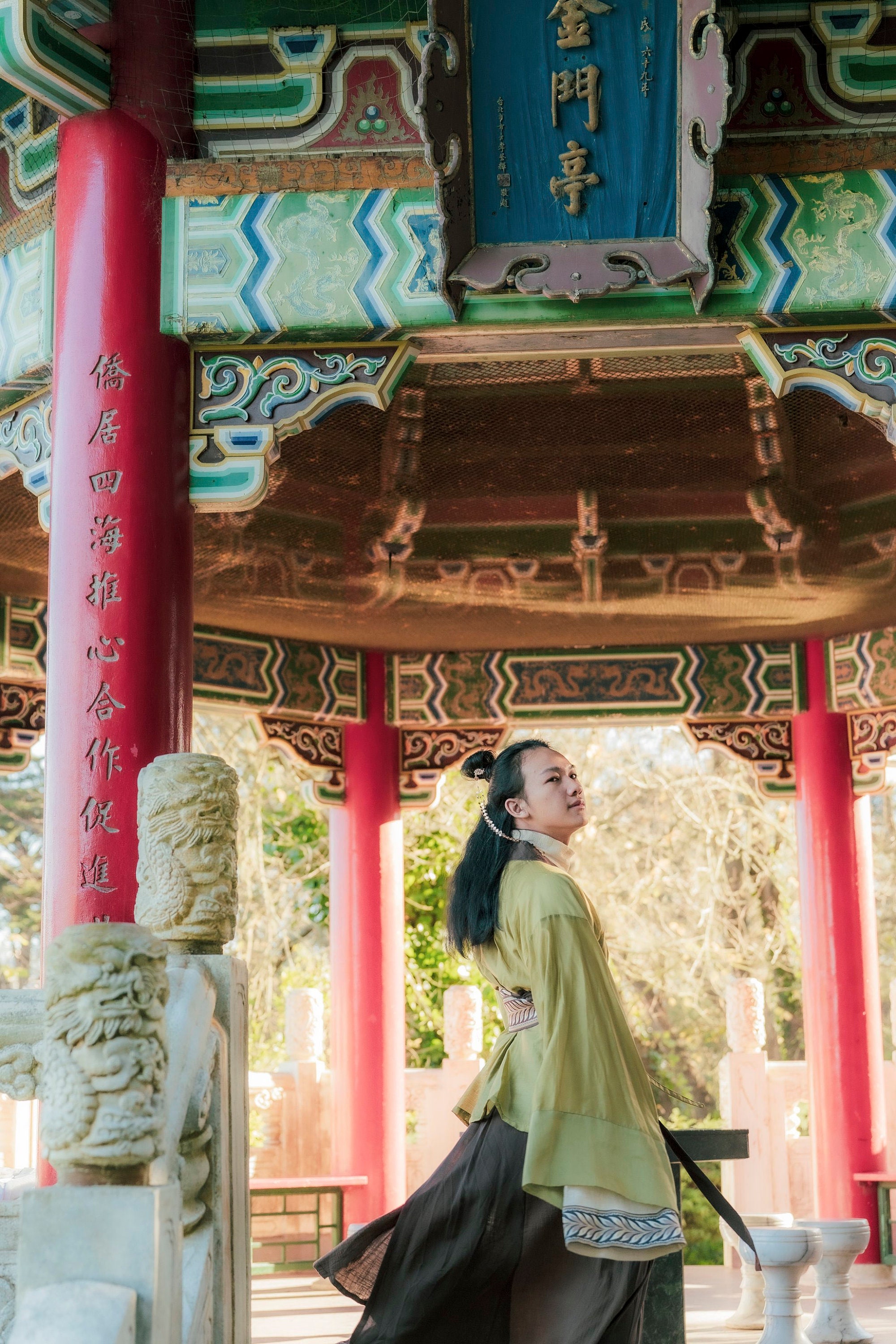 風流 / FENGLIU / ZEPHYR Hanfu, Northern/southern Dynasty, 4-piece Set ...