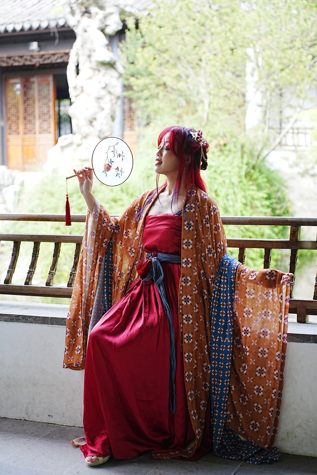 嫦娥/ CHANG'E - Hanfu, Tang Dynasty, 3-piece Set, Original Hanfu Design ...