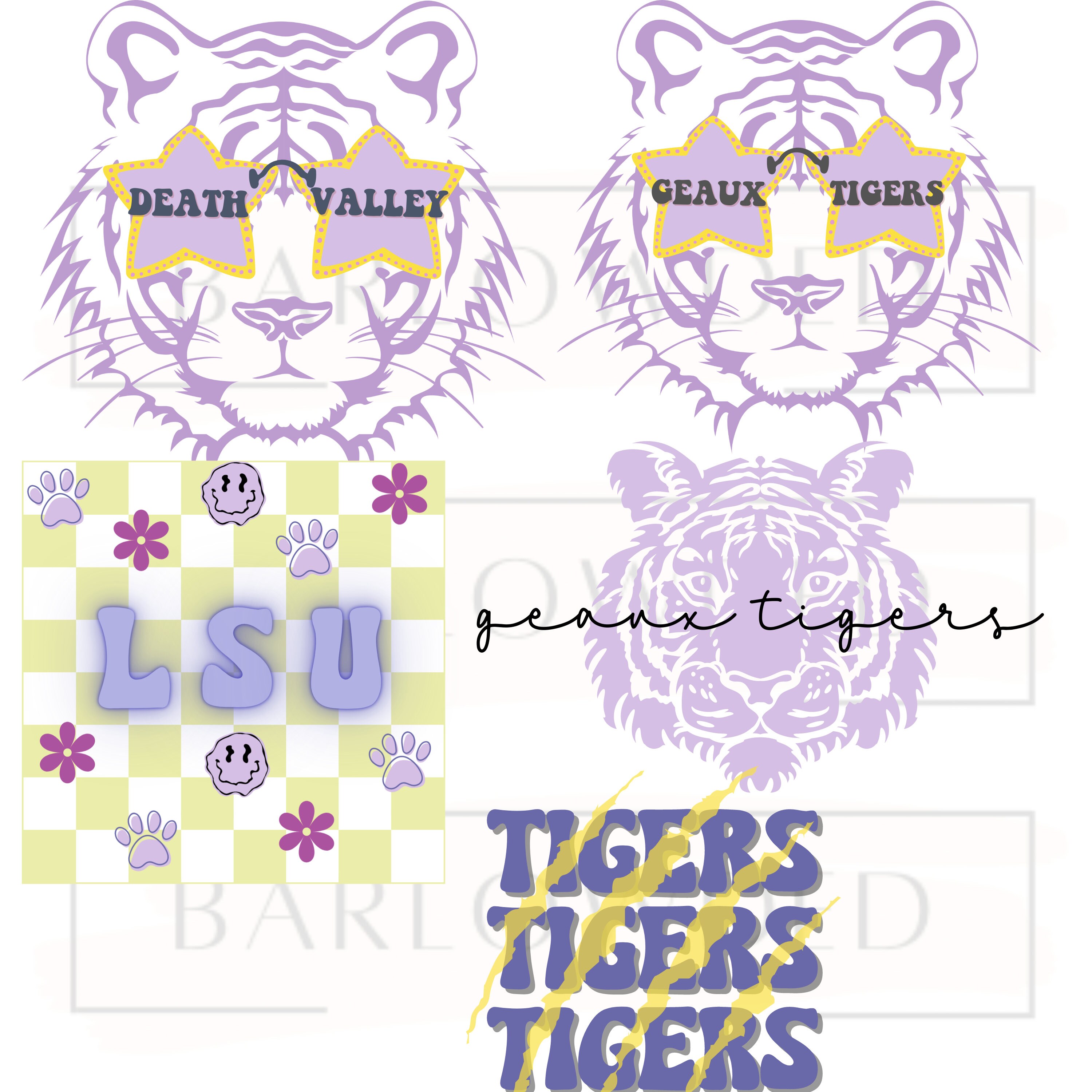 Ultimate LSU Bundle #2! Digital Download Only Png, Jpg. - Etsy