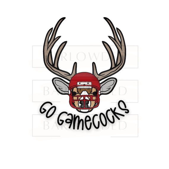 South Carolina Football Deer Svg Png Jpg. Digital Download - Etsy