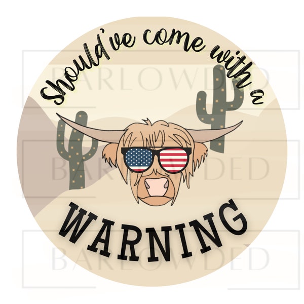 Should've Come With a Warning Svg - Etsy Australia Should've Come With a Warning Svg - Etsy Australia