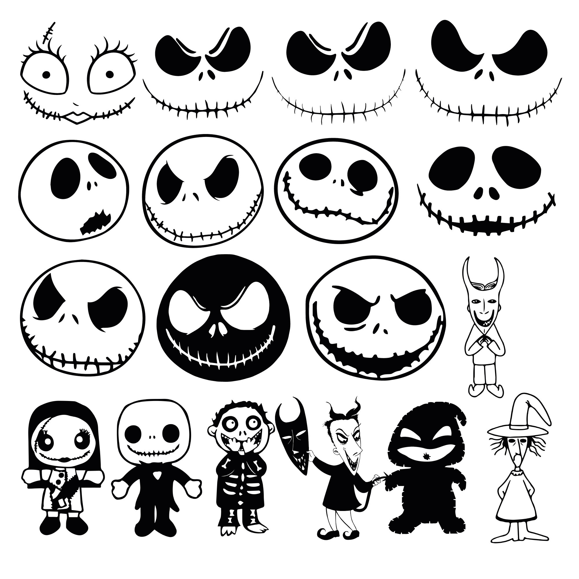 1000 Files Skelleton Bundle SVG Skelleton SVG Halloween - Etsy UK