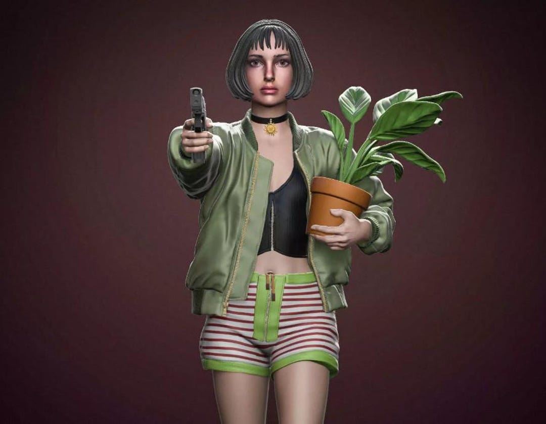 Mathilda From Léon the Professional STL File: 3D Printing Fan Art ...