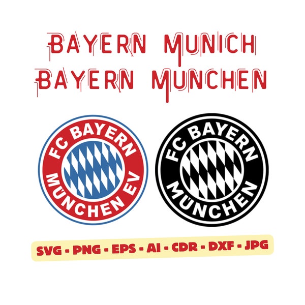 Bayern Munchen Svg - Etsy