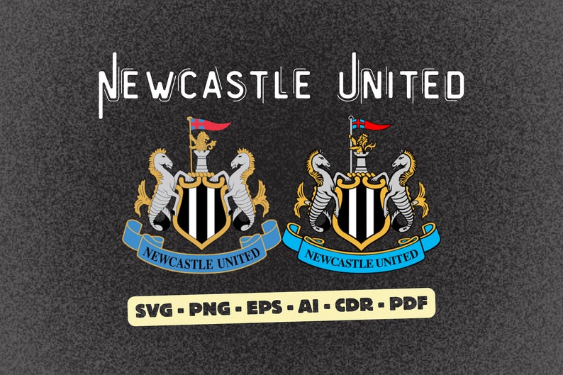 Newcastle United SVG AI EPS Cdr Png Pdf Files T-shirt - Etsy Australia