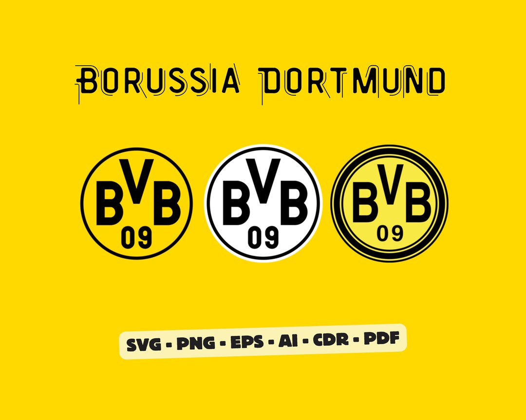Borussia Dortmund SVG Png AI EPS Pdf Cdr Files T-shirt - Etsy