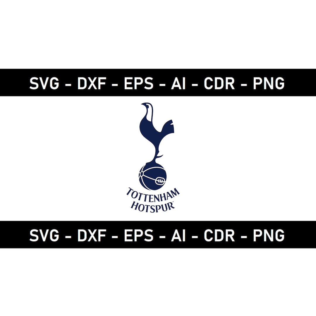 Tottenham Hotspur FC Logo Svg Dxf Eps Ai Cdr Png T-shirt - Etsy UK