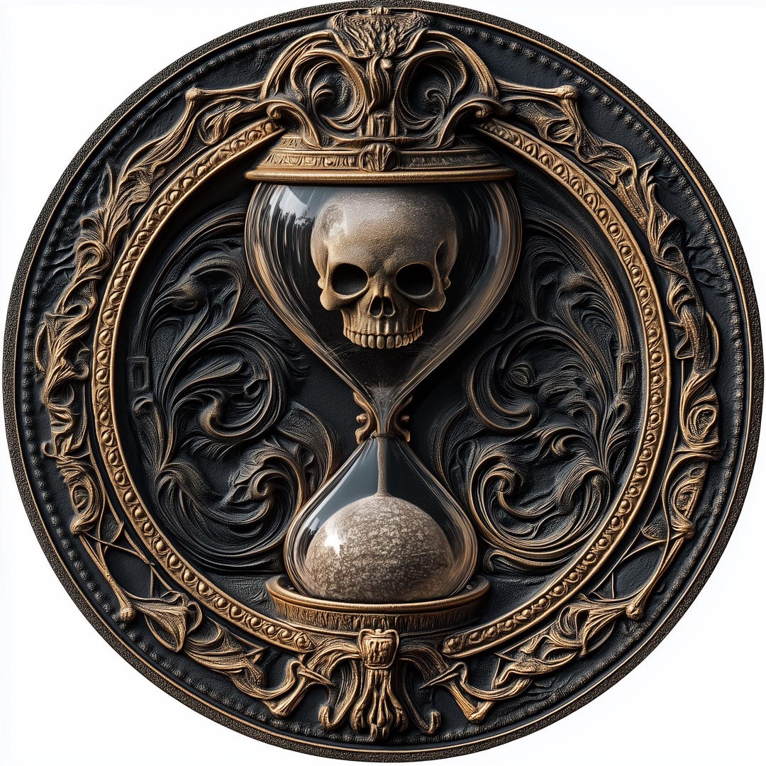 Memento Mori Coin 3D Embossing Files: Fiber Laser Engraving Design - Etsy