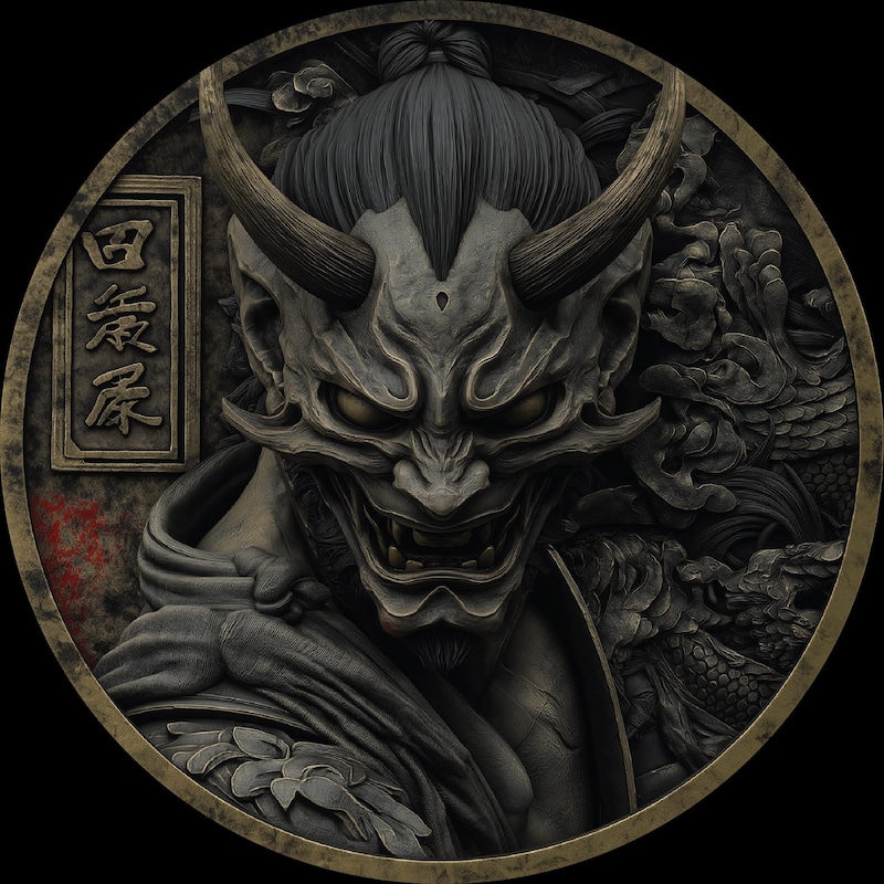 Oni Challenge Coin - Etsy UK