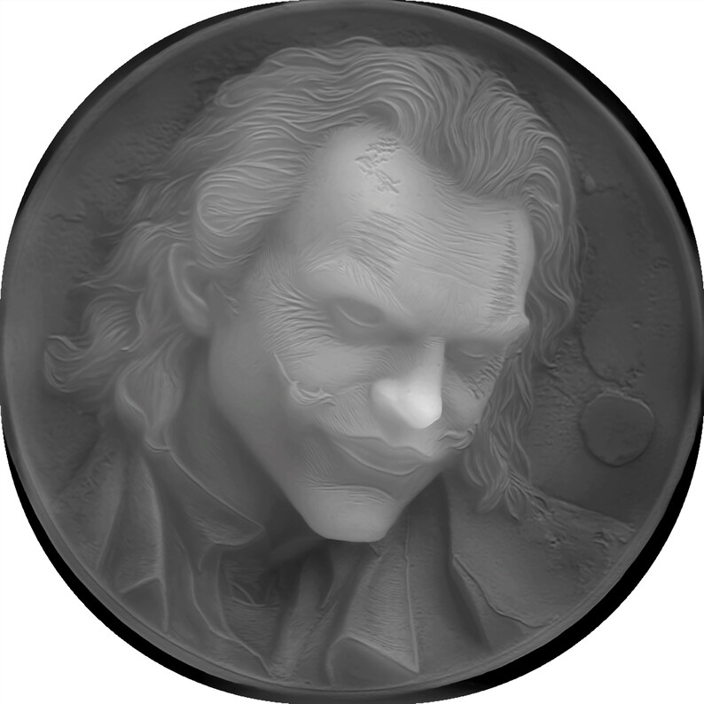 Why so Serious STL&PNG Embossing Files, Fiber Laser Engraving Designs ...