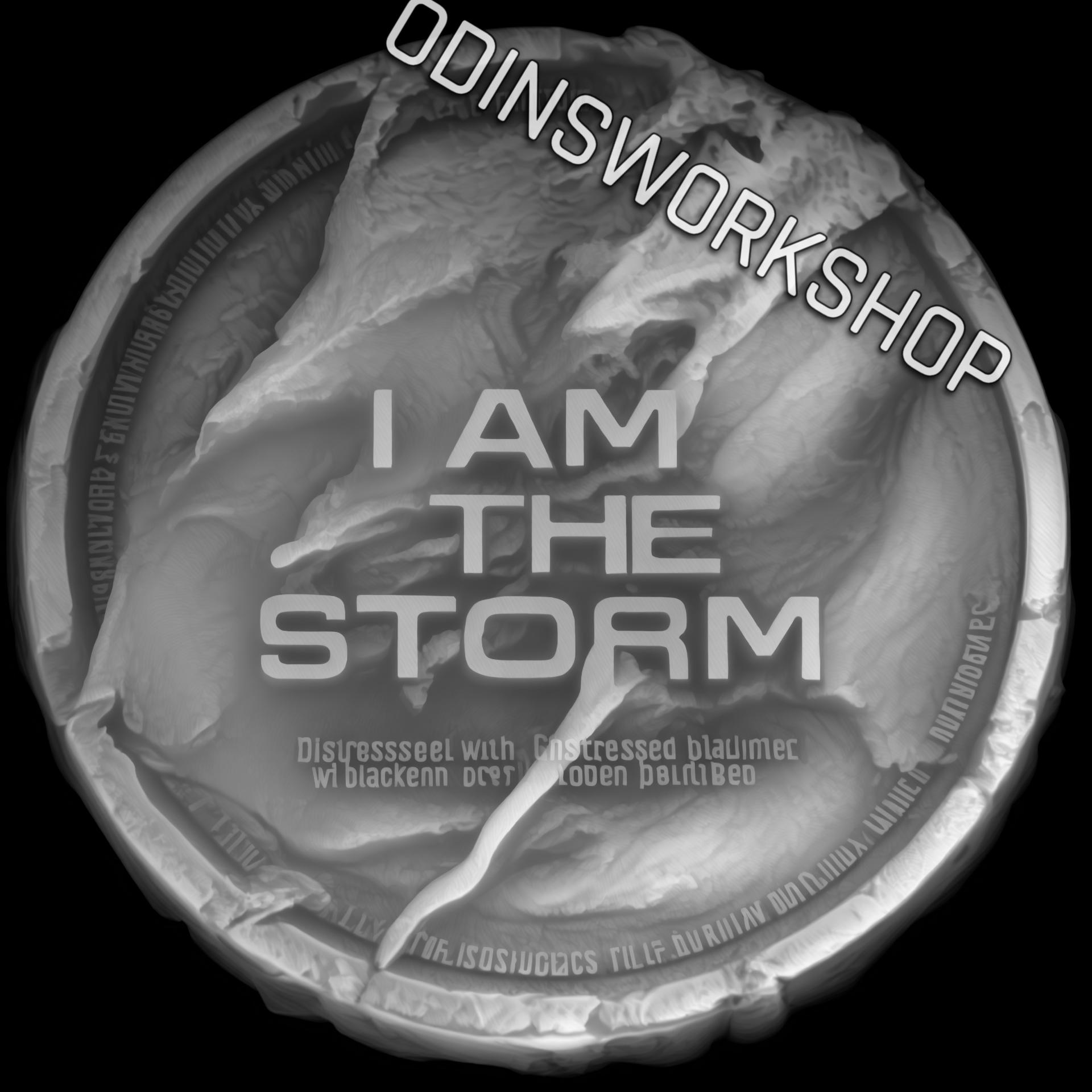Norse Warrior Coin Design: 3D Embossing, Fiber Laser Engraving (PNG ...