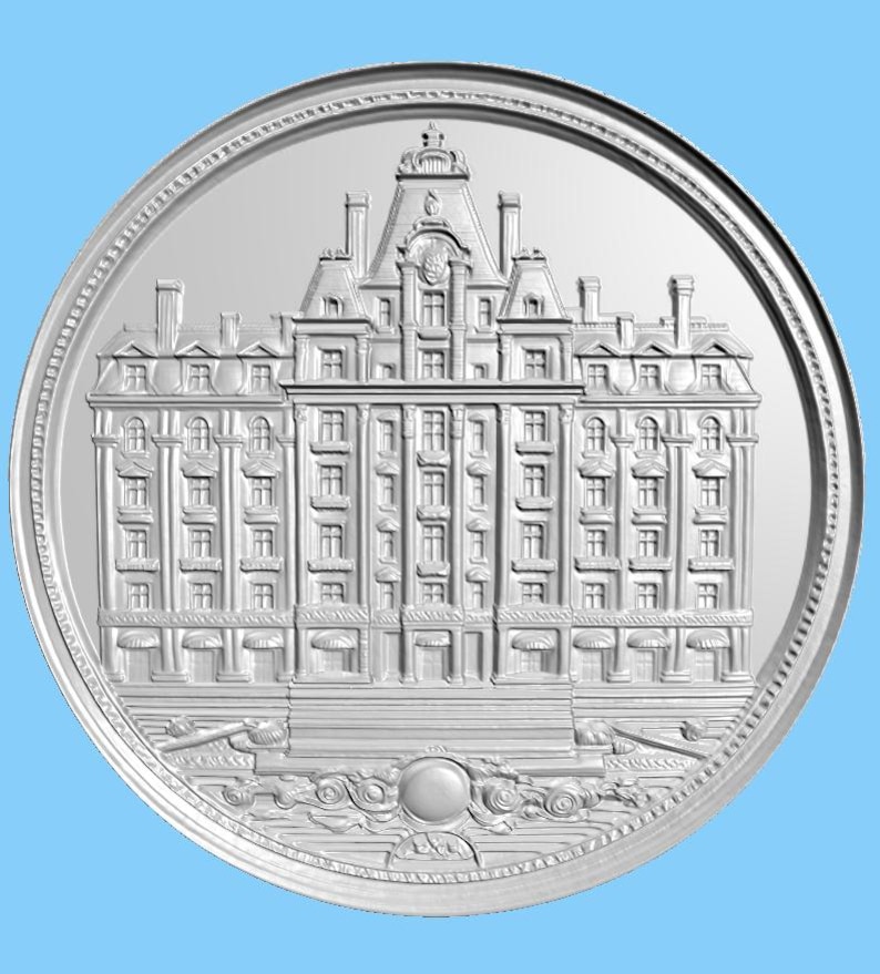 John Wick Continental Coin Design: 3D Embossing Files (STL, PNG) Laser ...