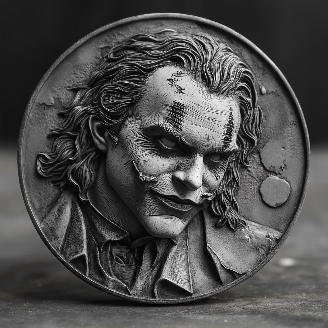 Why so Serious STL&PNG Embossing Files, Fiber Laser Engraving Designs ...