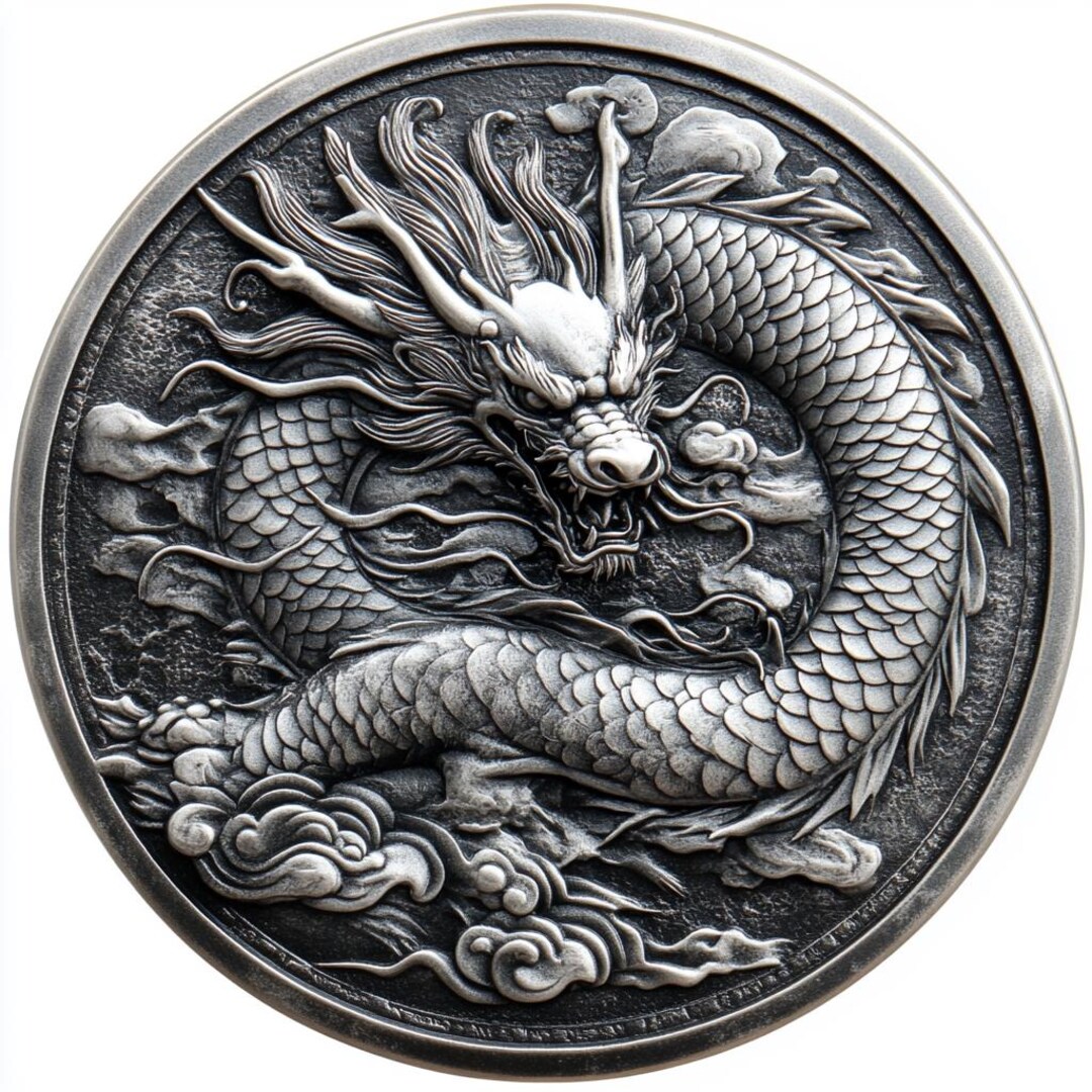 Japanese Dragon Shenron 3d Embossing Files, Fiber Laser Engraving ...