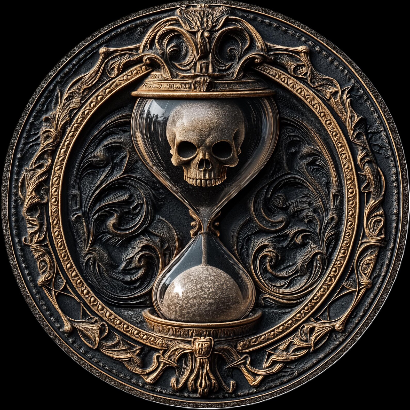 Memento Mori Coin 3D Embossing Files: Fiber Laser Engraving Design - Etsy