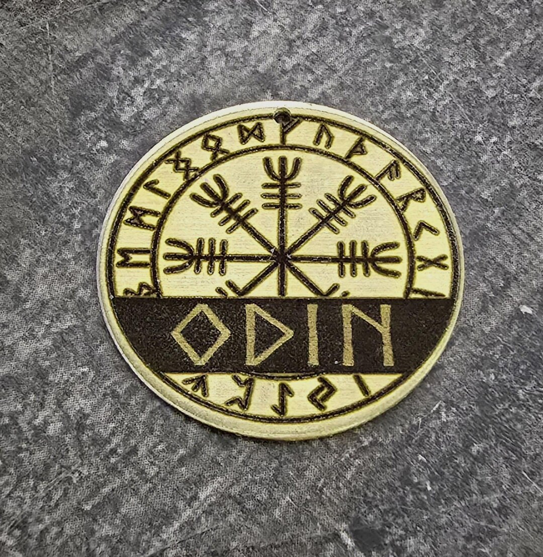 Viking Dog Tag.. for Dogs Runes Norse Dog Tag Dog Collar Tag Pet Name ...