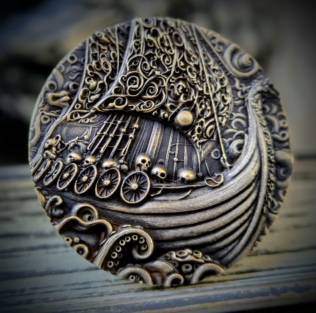 Valhalla Express Decision Coin: the Elder Gods. 1 of 1 Viking Coin ...