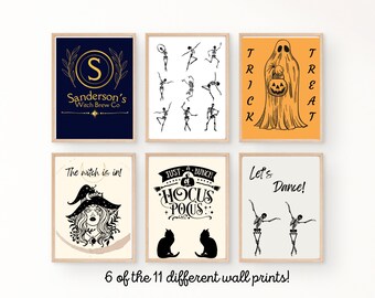 Halloween Art Mega Bundle Set Set of 24 PRINTABLES Halloween Decor ...