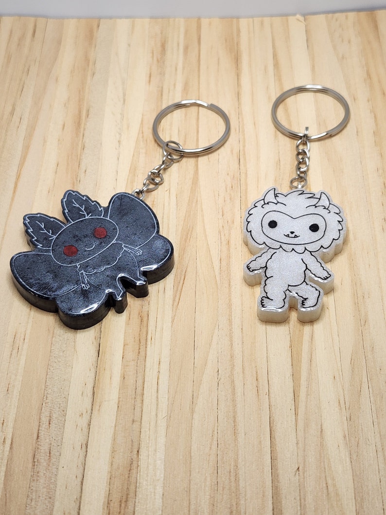 Cute Cryptid Keychain - Etsy