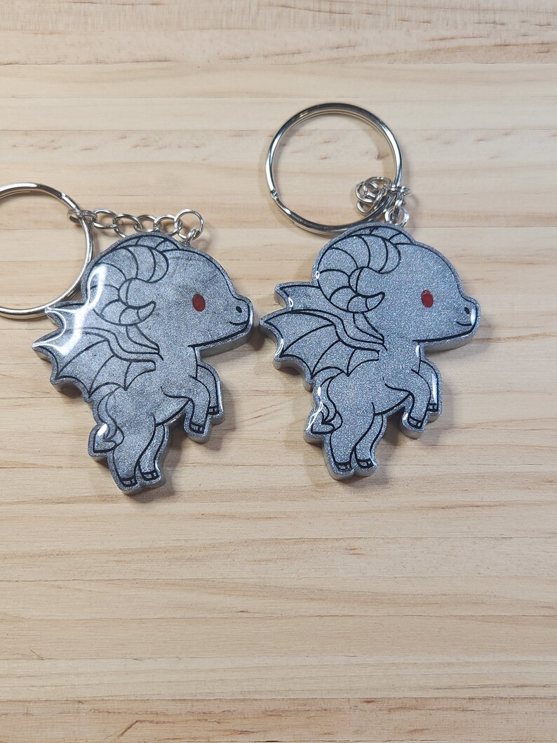 Cute Cryptid Keychain - Etsy