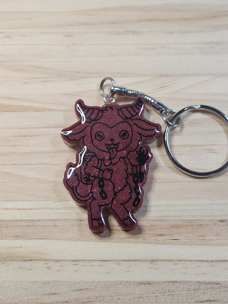 Cute Cryptid Keychain - Etsy